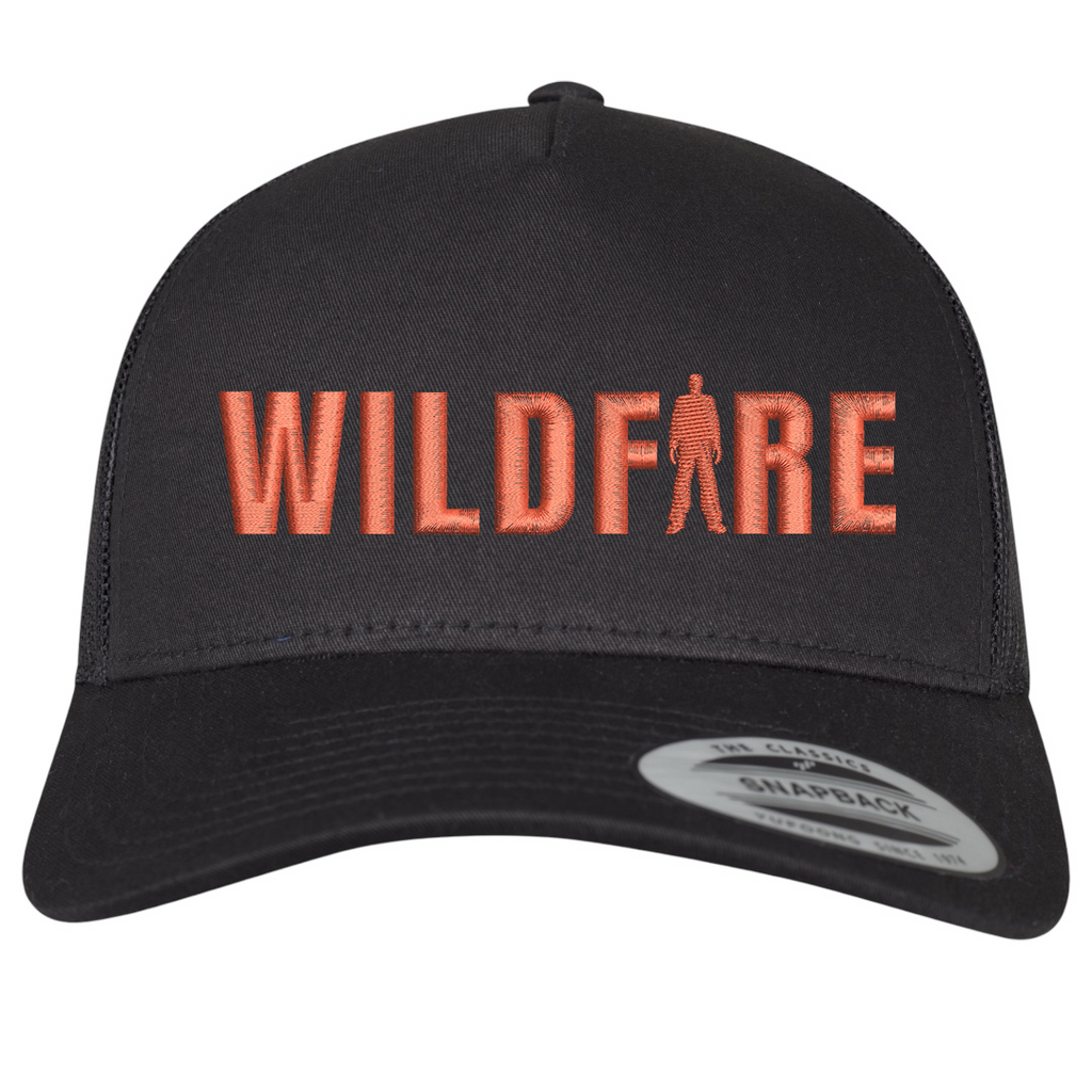 Leeroy Thornhill 'Wildfire' Trucker Cap - Black/Orange – Cool Flo